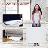 Amazon.com: LSKSSNG Portable 6Ft Folding Table, Heavy Duty Fold-in-Half ...