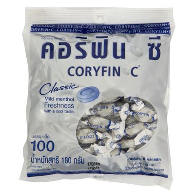 Amazon.com : Coryfin C Cool Classic Menthol Candy 180 Grams (100tablets ...