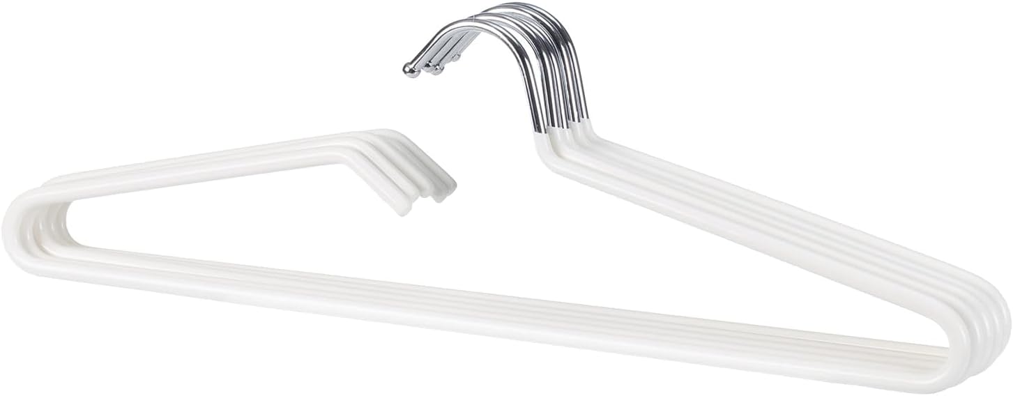 Amazon.com: SHIMOYAMA Non-Slip Metal Clothes Hangers - 5 Pack, Space ...