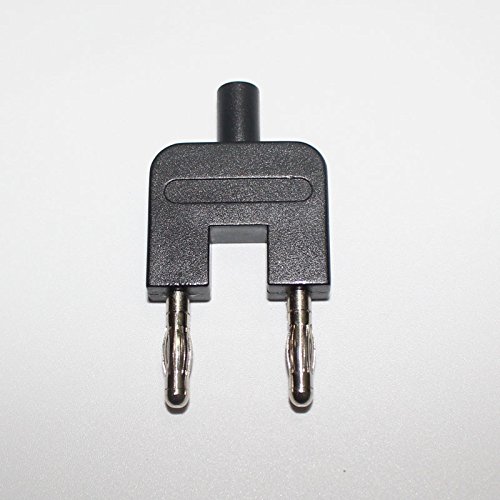 Generic 2pcs 4mm Short Circuit Male to Female Banana Plug 19mm Pitch ...