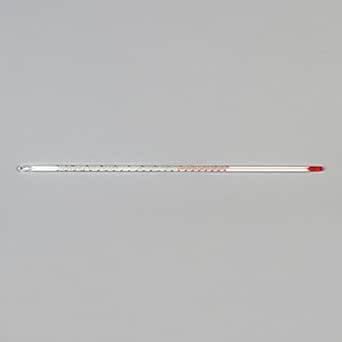 Red Spirit-Filled Total Immersion 12" Thermometer (-20 To 110 C; 0 To ...