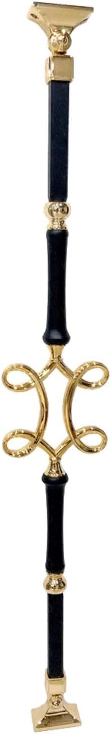 Amazon.com: Aluminum Stair Balusters with Screws, Black ＆ Gold Modern ...