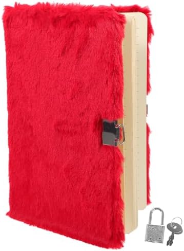 Gatuida Girls Diary with Lock and Key - Kids Notebook Plush Journal ...