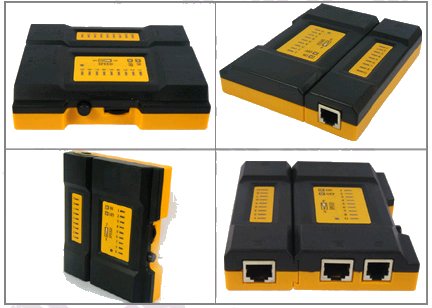 Mini Pro Rj45 & RJ11 LAN Network Detachable Cable Tester : Amazon.in ...