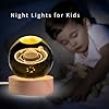 Amazon.com: 3D Saturn Crystal Ball with LED Stand, 60mm Glass Sphere ...