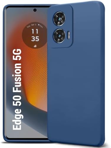 TheGiftKart Liquid Silicone Back Cover Case for Motorola Edge 50 Fusion ...