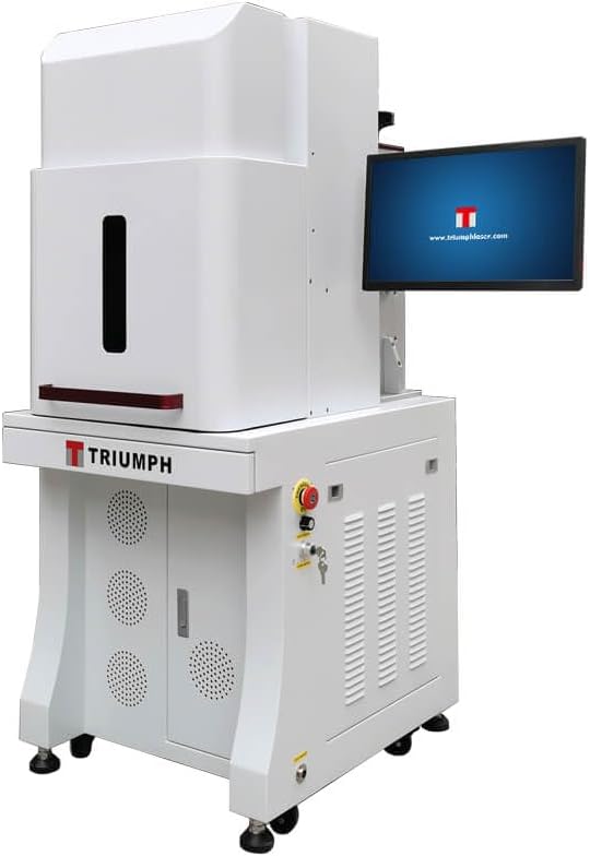Amazon.com: US Stock Triumph 3D 50w Fiber Laser Marking deep Engraving ...