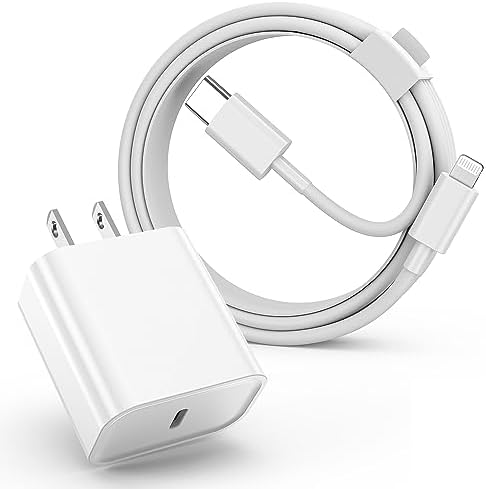 Amazon.com: iPhone Fast Charger, 20W[Apple MFi Certified] USB Type C ...