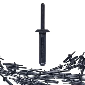 Amazon.com: SECLUDE 50 PCS Fender Flare Bumper Door Trim Plastic Rivet ...