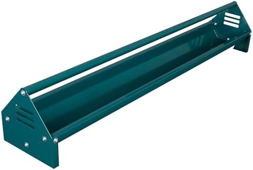 Solution4Patio Galvanized Steel Chicken Feeding Trough W/Crossbar, 45 ...