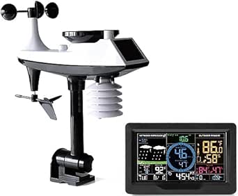 Amazon.com: GeRRiT Professional Weather Stations, Indoor Outdoor ...