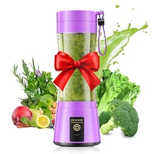 Cordless Personal Size Portable Blender - 12 Oz Blender for Smoothies ...