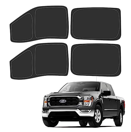 D-Lumina Side Window Sun Shade for 2021 2020 2023 Fo-rd F150 F-150 Crew ...