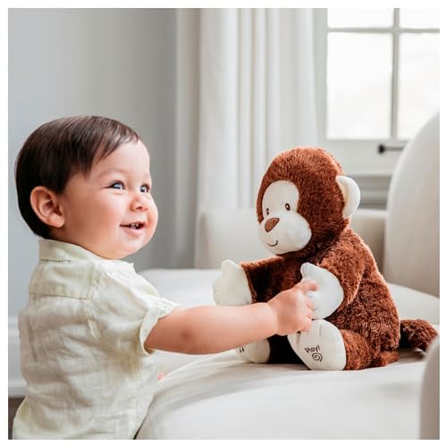 Snapklik.com : GUND Baby Animated Clappy Monkey Stuffed Animal