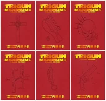 Trigun Maximum Deluxe Edition Series 6-Book Ultimate Collection Set ...