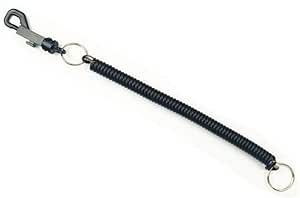 Amazon.com: 10 Pcs Spring Coil Keychain Retractable Plastic Bungee Cord ...