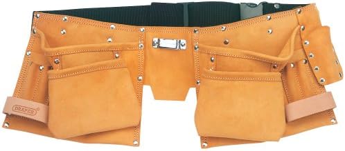 Rolson 68630 Double Leather Tool Pouch : Amazon.co.uk: DIY & Tools