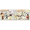 Amazon.com: Looney Tunes Character Lineup Wood Wall Decor - Large ...