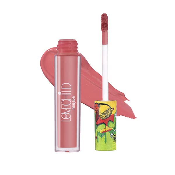 Buy LoveChild Masaba Meetha Jaljeera Lush-Matte Mauve Pink Lip Creme ...