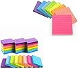 Amazon.com : Sticky Notes 1.5x2 Inches, Bright Colors Self-Stick Pads ...