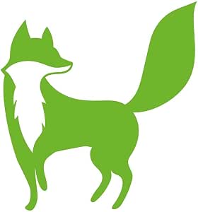 Amazon.com: Alert Fox Silhouette 7 inch Lime Indoor Outdoor Vinyl Decal