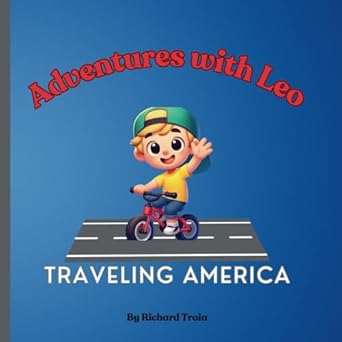 Adventures With Leo: Travels Across America, a coloring book for ...