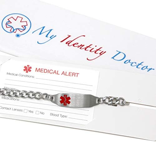 Amazon.com: Pre-Engraved & Customizable Pacemaker Medical Alert ID ...