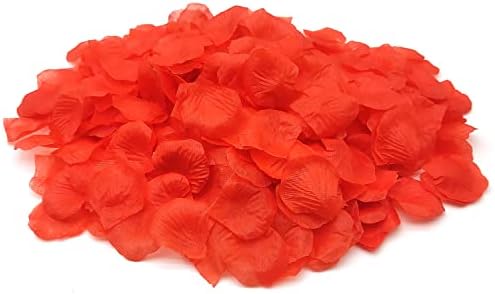 Tebrun - Red Rose Petals, Marry Me Decorations, Fake Petals, Rose ...