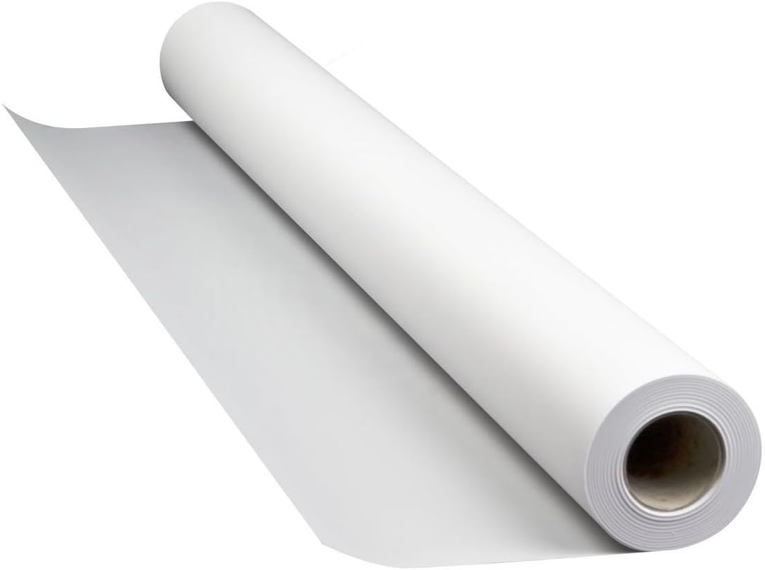 Tezraftaar Paper Banquet Roll Banqueting Roll 25m x 1.14m White ...