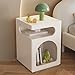 Amazon.com: Guyii Small Side Table, Modern End Table, Bedside Table ...