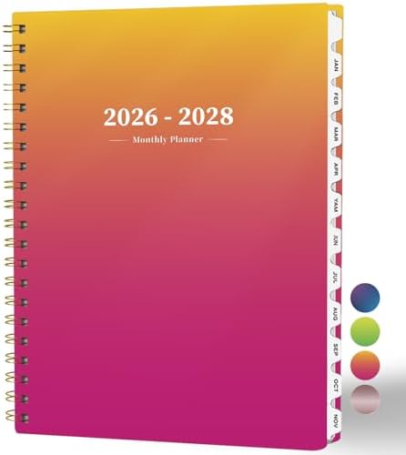 Amazon.com : 2026-2028 Monthly Planner - 2 Year Monthly Planner ...