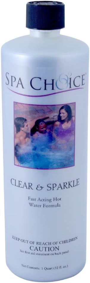 Amazon.com: SpaChoice 1-Quart Premium Clear and Sparkle Hot Tub ...