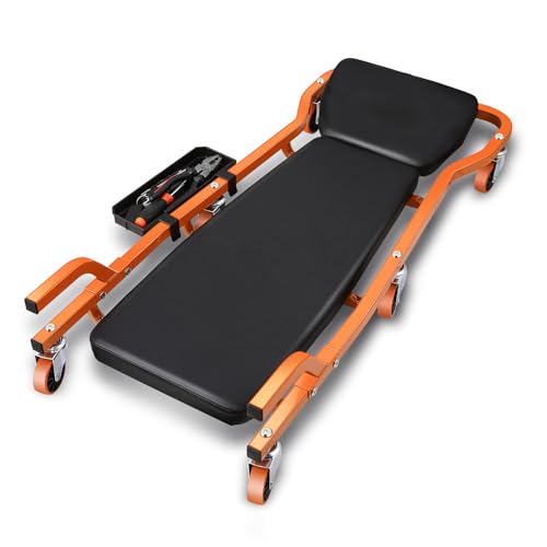 Best Creeper With Adjustable Headrest for Garage Work – Painting Livonia