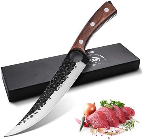 Amazon.com: Huusk 6 Inch Meat Trimming Knife, Boning Knife for Meat ...