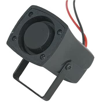 Audio Buzzer Piezo 12VDC 250mA Wire Lead 6VDC 1500Hz to 3500Hz Bracket ...