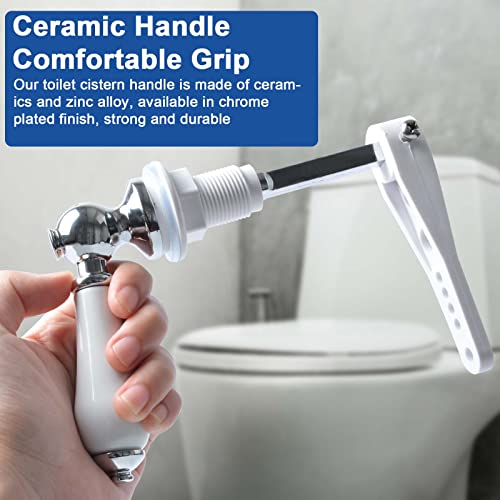Ceramic Toilet Flush Handle, ProChosen Toilet Flush Handle Replacement ...