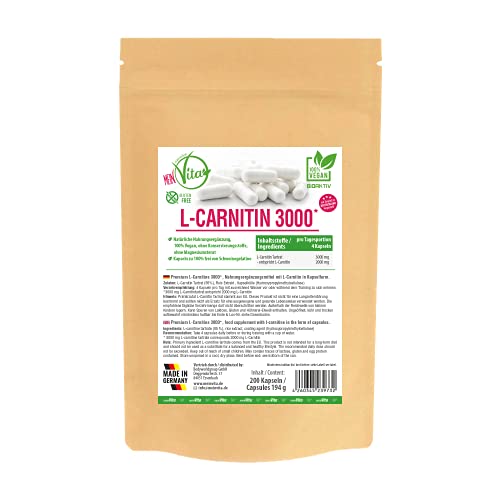 L Carnitin 3000 mg – Die 15 besten Produkte im Vergleich - abnehmen ...