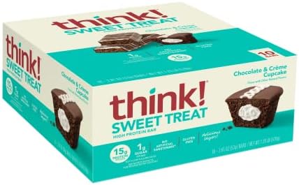 Amazon.com: think! Protein Bars, High Protein Snacks, Gluten Free ...