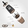 Amazon.com: Portable Burr Coffee Grinder, Electric/Manual 2-in-1 Cafe ...