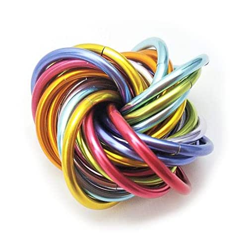 Amazon.com: Möbii Fidget Ball (MultiColor): Quiet Mobius ADHD Anxiety ...