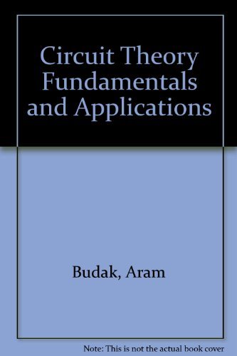 Amazon.com: Circuit theory fundamentals and applications: 9780131339750 ...