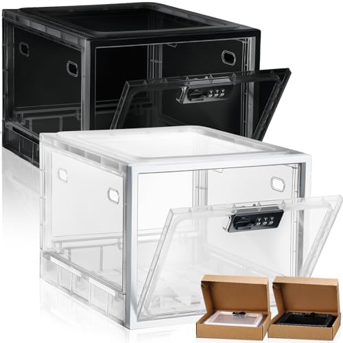 Amazon.com: Yalikop Lockable Box Medicine Lock Box for Safe Medication ...