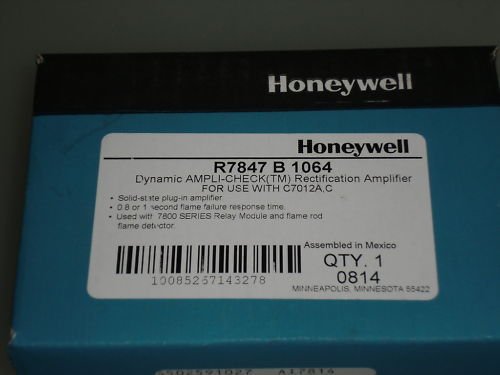 Honeywell, Inc. R7824; R7847; R7848; R7849; R7851; R7861; R7886 Flame ...