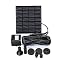 Mini Solar Water Fontein Lotus Vijver Tuin Decoratie Waterval Outdoor ...