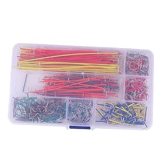 Veemoon 540pcs Jumper Electrical Breadboard Cable The Wire Breadboard ...
