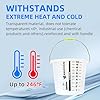 642way 10L Measuring Scale Bucket with Handle, Multipurpose Large ...