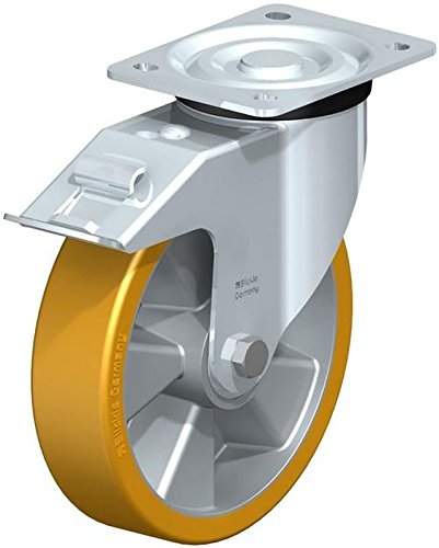Blickle L-ALTH 200K-FI Swivel Caster, 7.87" Wheel Diameter, 880 lb ...