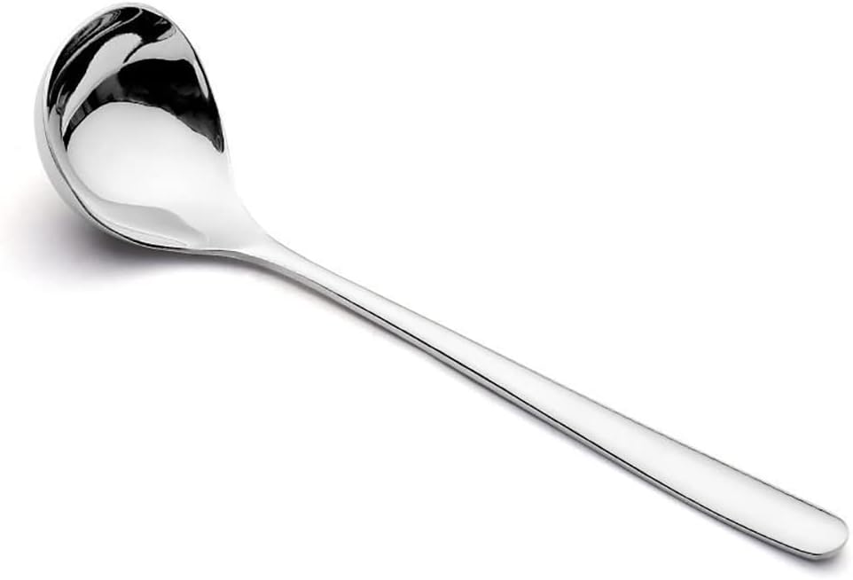 Stainless Steel Mini Serving Ladle with Hook - Small Oil & Soup Ladle ...