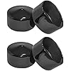 Amazon.com - YAFIYGI Rubber Pipe Cap End Caps 2 Inch Round Black Vinyl ...