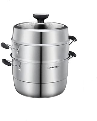 Amazon.com: CONCORD 3 Tier Premium Stainless Steel Steamer Set (32 CM ...